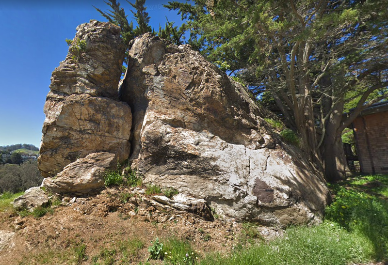 Climbing in Hillside Boulders, San Francisco Bay Area