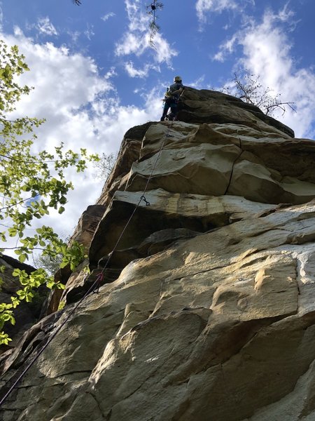 Rock Climbing in Middle Obed, Obed & Clear Creek