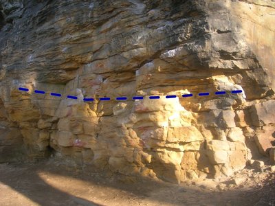 Climb Yellow Wall Traverse, Lower Peninsula