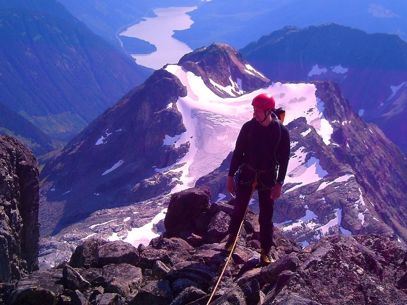 Rock Climbing in Mt. Matier, British Columbia
