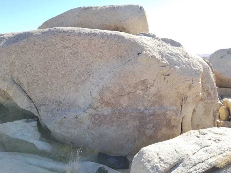 Bouldering in Flood Zone, Joshua Tree National Park