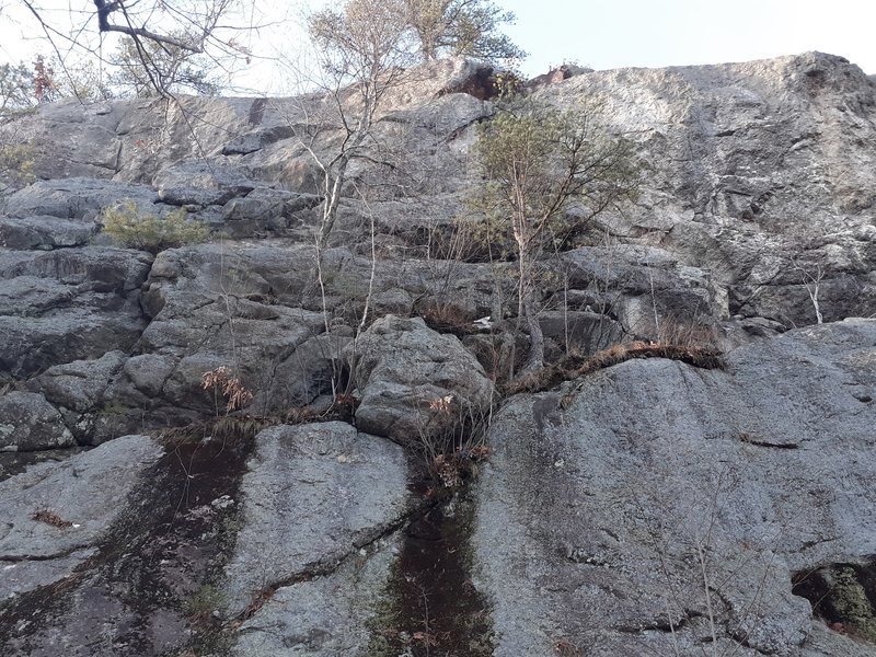 Rock Rimmon area photo (possibly center area of the main wall)