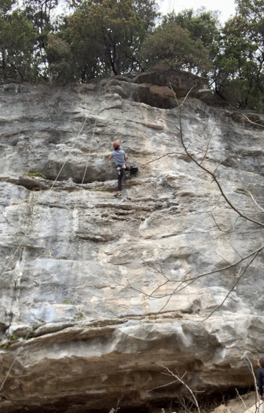 Rock Climb Invincible, Austin Area