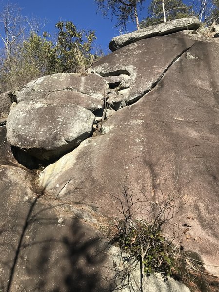 Rock Climb Raven Rookery, Big Rock Mountain