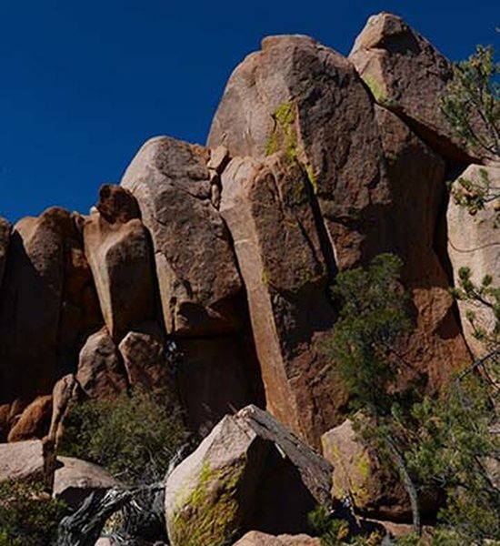 Rock Climb Hail Satan, Central Arizona