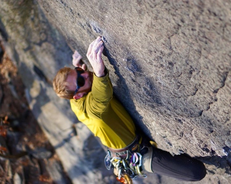Rock Climb Weight and Balance Check, Rumbling Bald