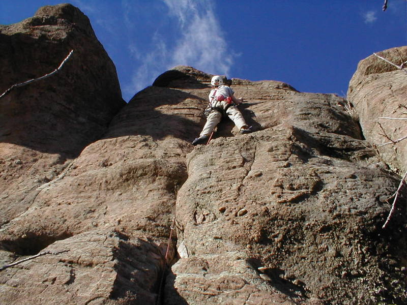 Rock Climb Crack Sweat, Denver Metropolitan Area Bouldering and Buildering