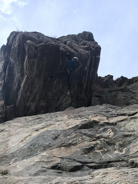 Hanging Willie on Devil's Buttcrack.