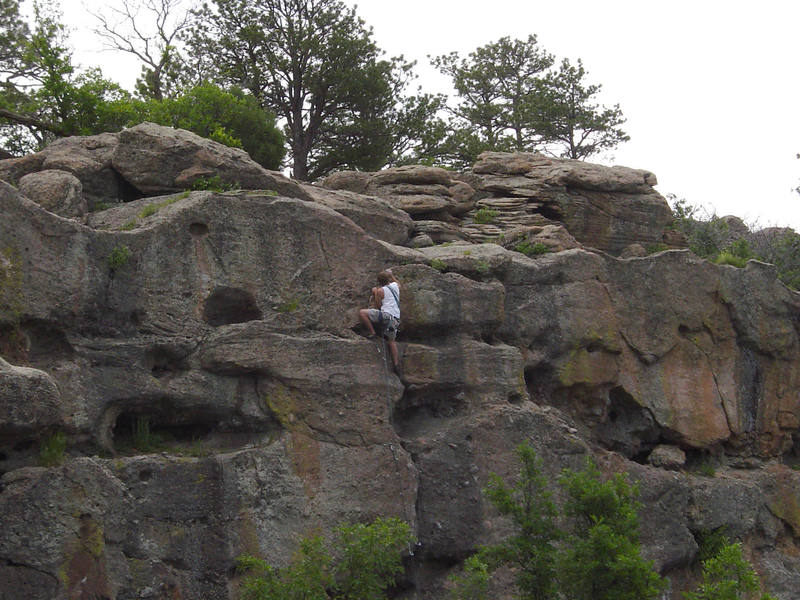 Rock Climb Entry Level, Denver Metropolitan Area Bouldering and Buildering