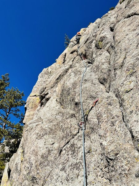 Rock Climb SC Face Area, Boulder Canyon