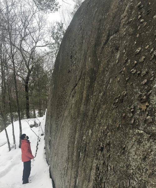 Bouldering in Megley Cliffs, Eastern, MA