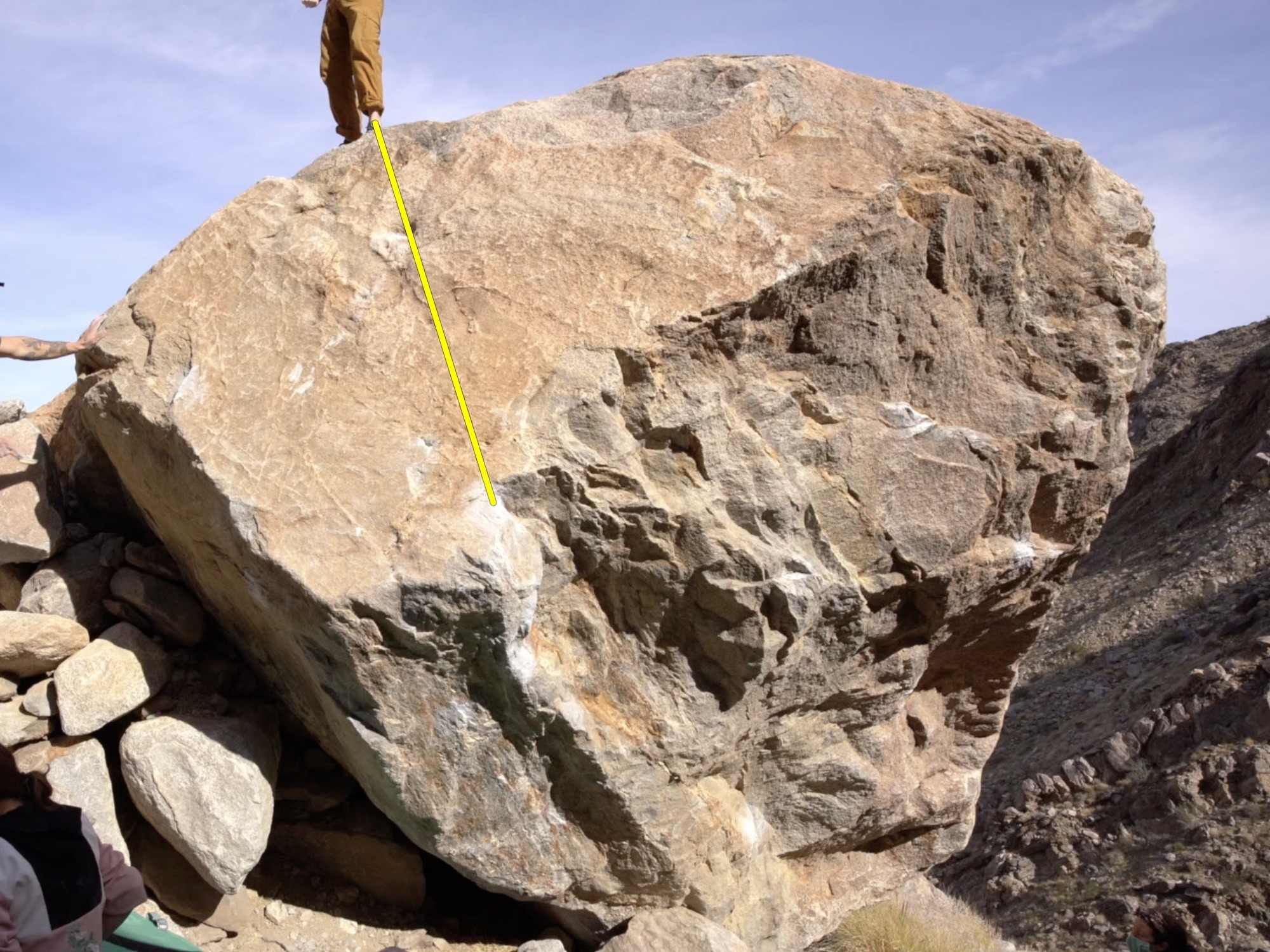 Picture of the Illegal Alien climb face