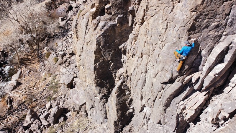 Rock Climb Pump Action, Owens River Gorge