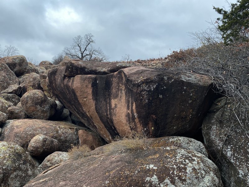 Climb Alien Pimp Walk, Wichita Mountains Wildlife Refuge