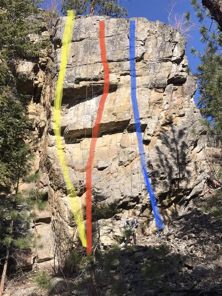Rock Climbing in Punk Rock, British Columbia