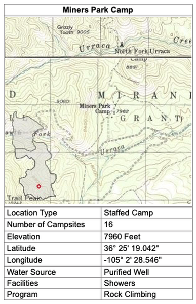 Climbing in Philmont Scout Ranch, Philmont Scout Ranch