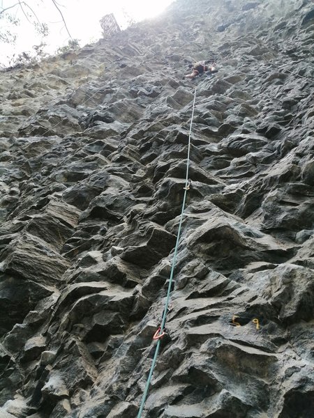 Rock Climb Caca Vaca, Cachi
