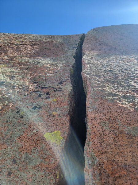 Rock Climbing in The Bench, South Platte