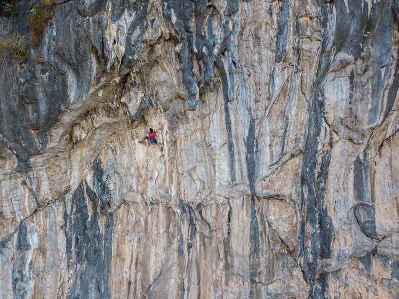 Rock Climbing in Shangri-La, Thailand