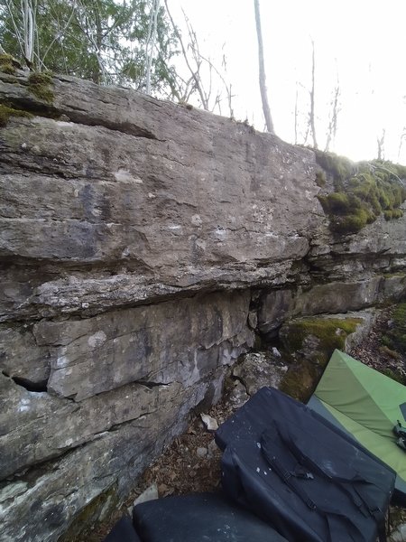 Climb Llamathrust, Clarks Reservation State Park