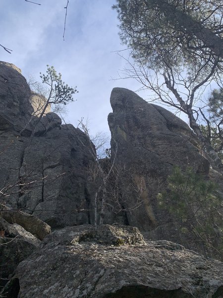 Rock Climbing in Lost Arrow Spire, The Needles Of Rushmore