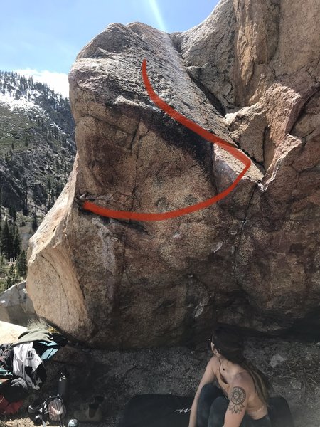 Climb The Boss of Choss, Lake Tahoe