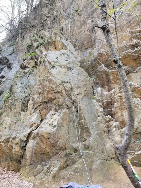 Rock Climb Sultans of Swing, Birdsboro Quarry