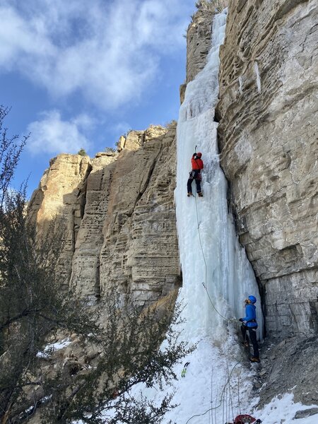 Bouldering in Huntington Canyon, Central Utah