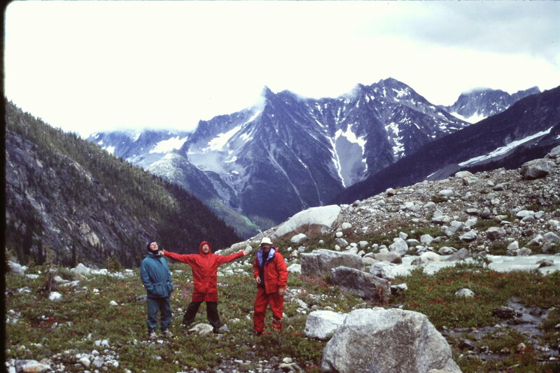 Climbing in Photos of Houston Lake Camp, British Columbia