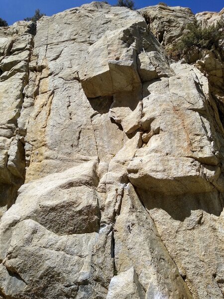 Rock Climb When Cattle Talk, Sierra Eastside