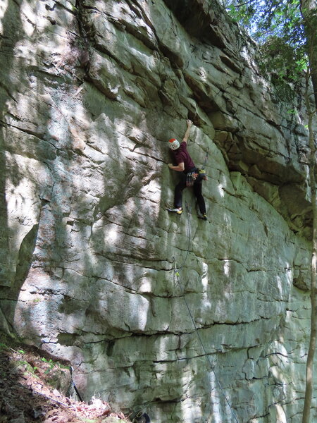 Rock Climbing in West Obed, Obed & Clear Creek