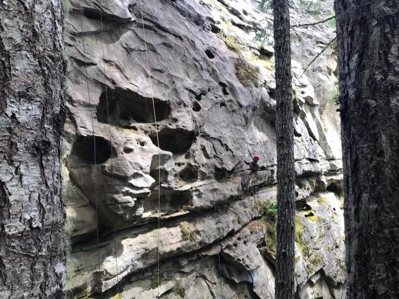 Rock Climbing in Turtle Rock, Southwest Oregon
