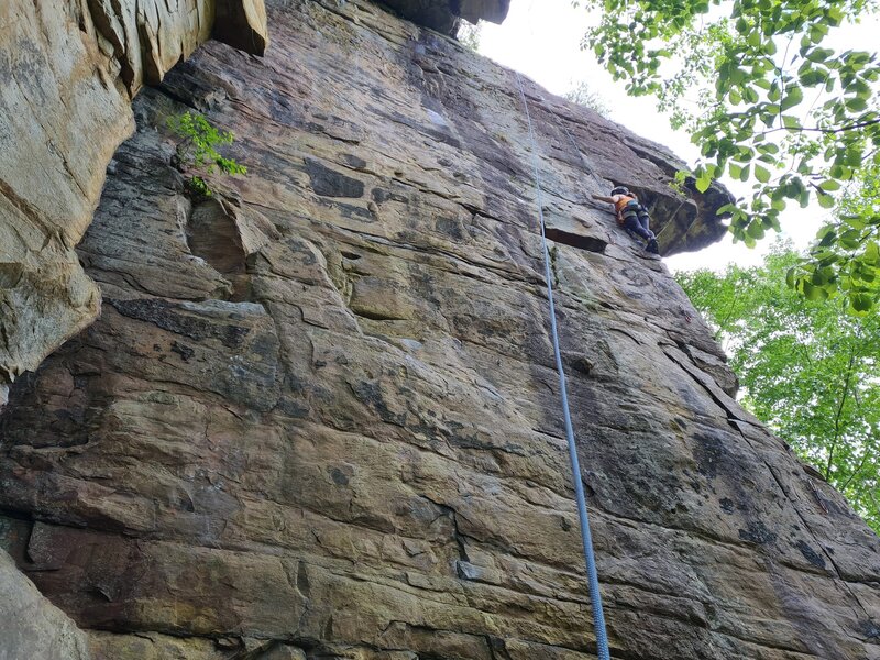Rock Climbing in The Balcony, Obed & Clear Creek
