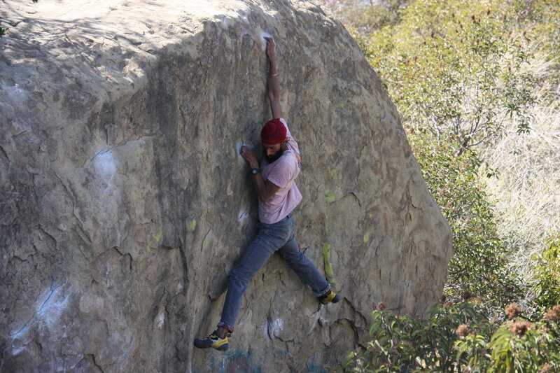 Climb Fritz Face, Los Angeles Basin