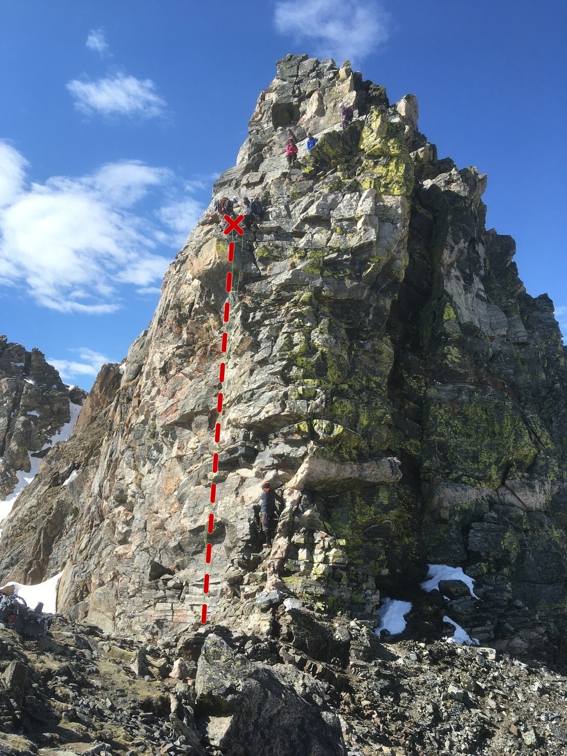 A view of the 5.4 section looking south. When traveling south to north ...