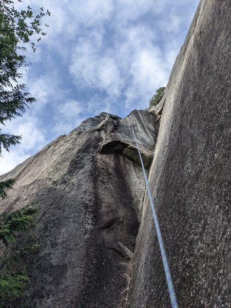 Rock Climb Exsanguinator, British Columbia