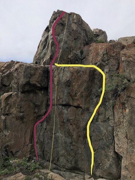 Climbing in Swamp Rock, Swamp Rock