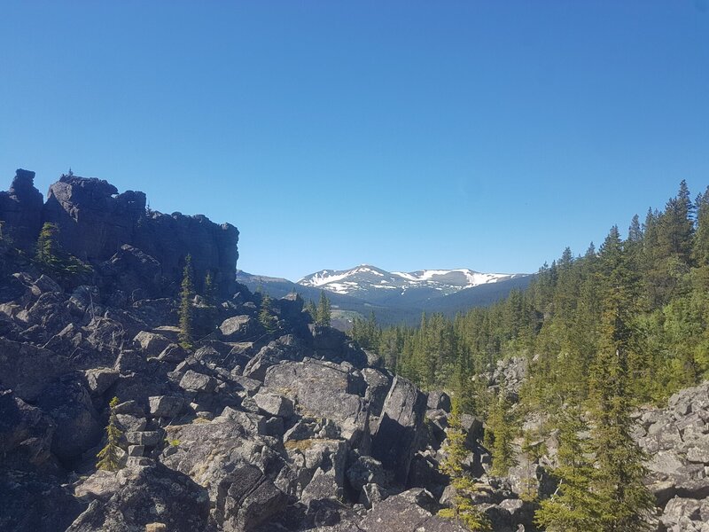 Climbing in Tumbler Ridge, British Columbia