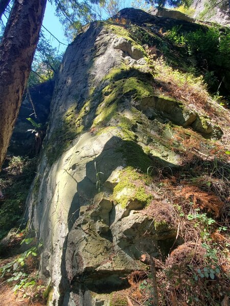 Rock Climbing in Maine Crag, Northwest Region