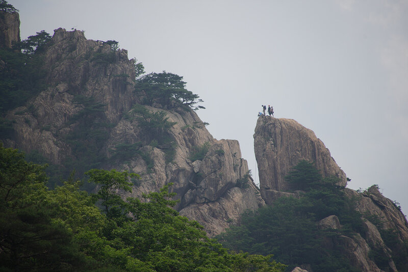 Rock Climbing in North/South Chungcheong-do (Midwest/West Korea), North ...