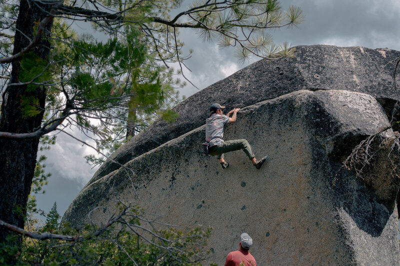 Climb Hand Traverse, Ebbets Pass Highway (4)