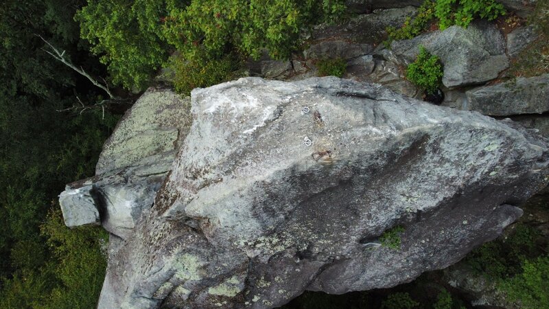 Rock Climbing in Pinnacle, Rocks State Park