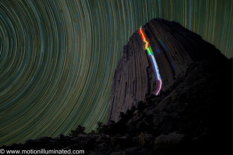 Rock Climb El Matador, Devils Tower