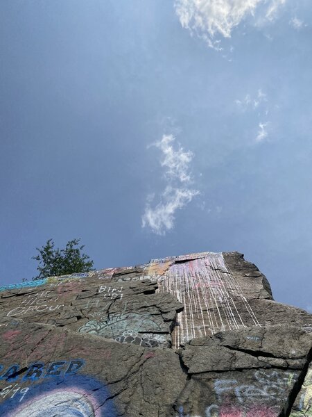 Rock Climb Manic Depressive, Eastern, MA