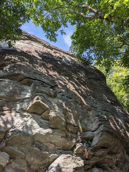 Rock Climbing in Sitting Bear, Linville Gorge