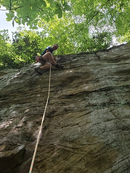 Rock Climb Irish Mud, Red River Gorge