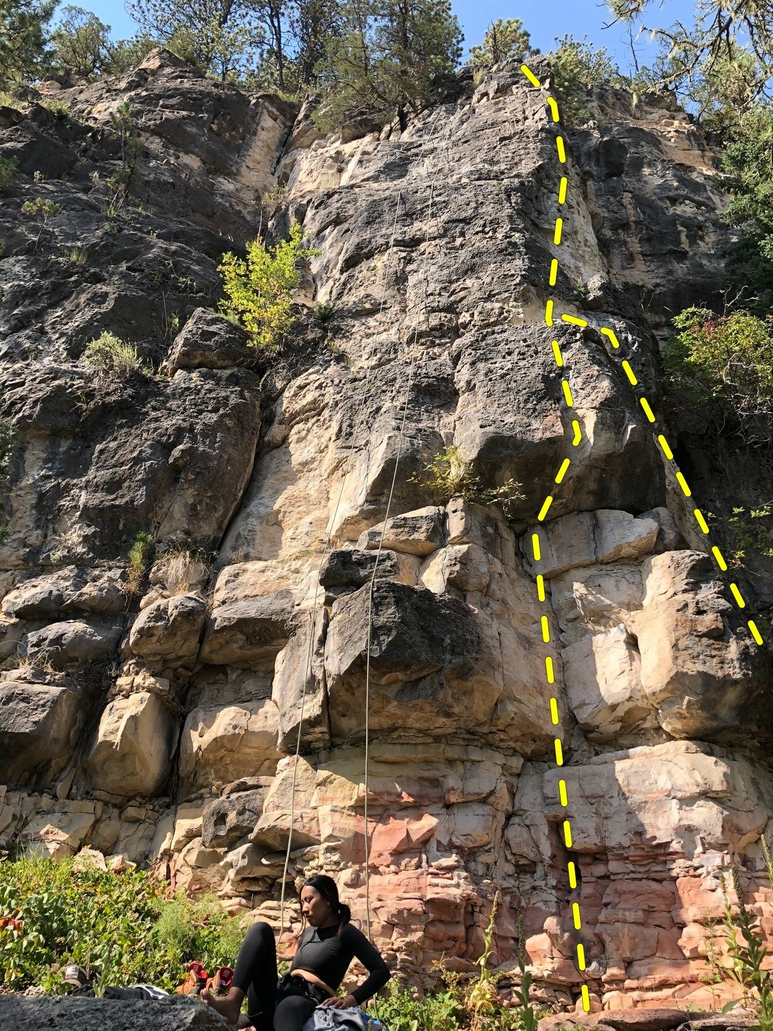 Optional starts for Bamm-Bamm. Highly recommend the layback roof (5.9 ...