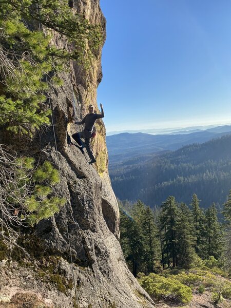 Rock Climbing in Valhalla, Southwest Oregon