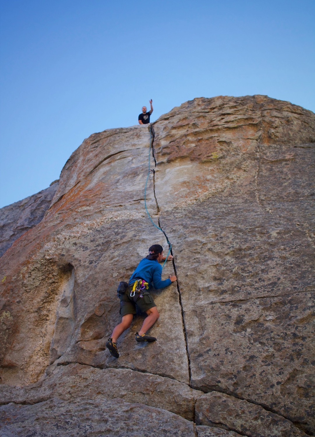 The beautiful Intruding Dike. Photo by Andrew Blinn.