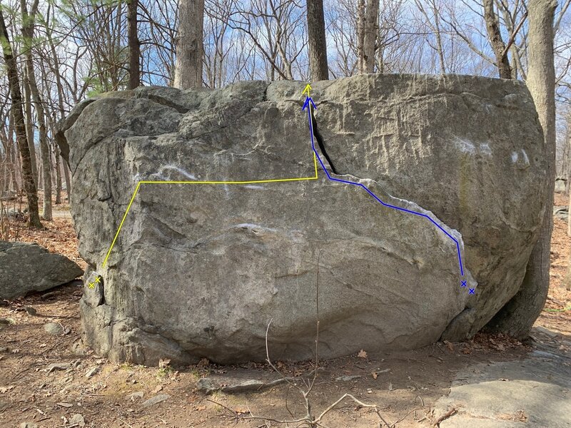 Climb The OG Chris' Traverse, Lincoln Woods